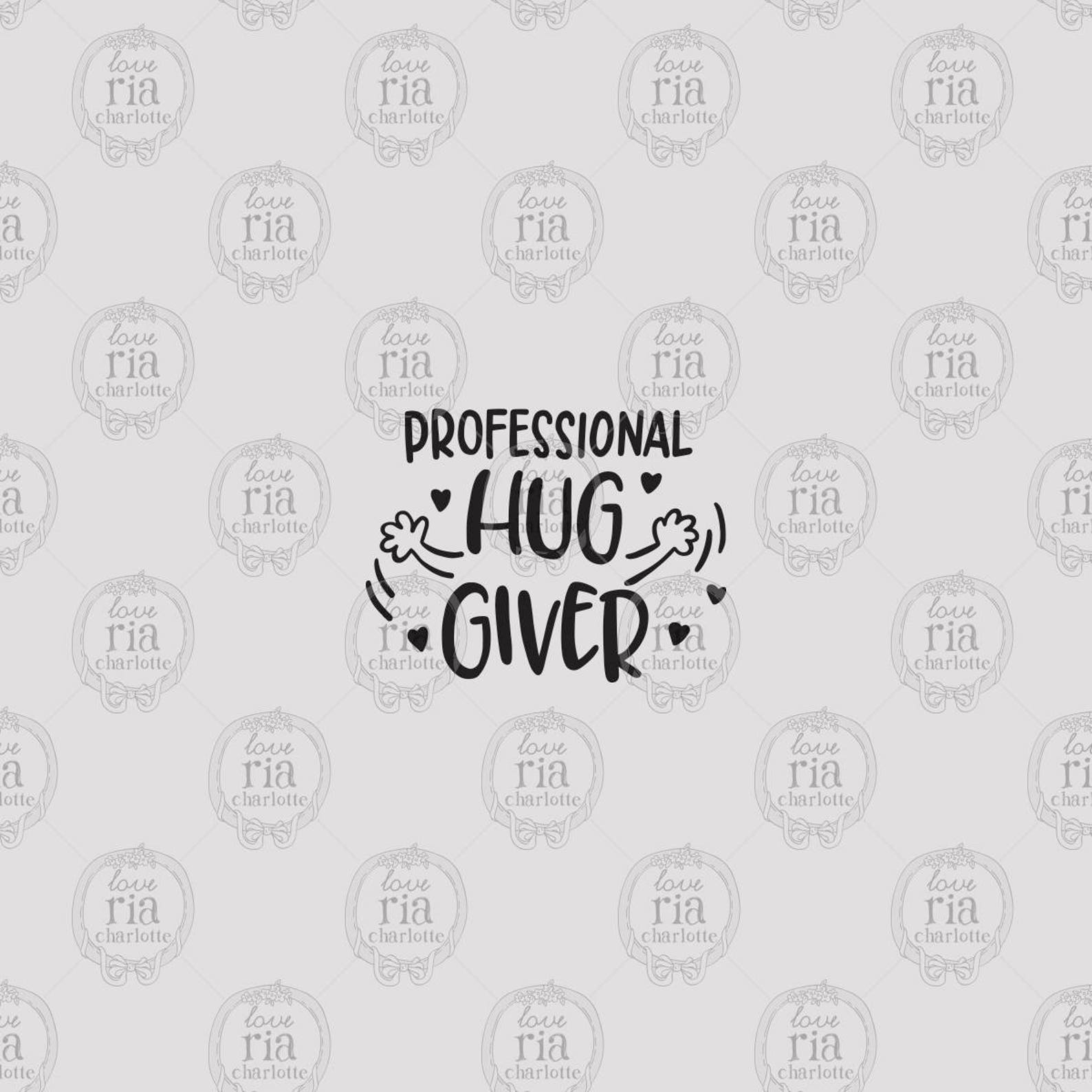 Professional Hug Giver Cute Fun Funny Cuddle Baby Kids - Etsy