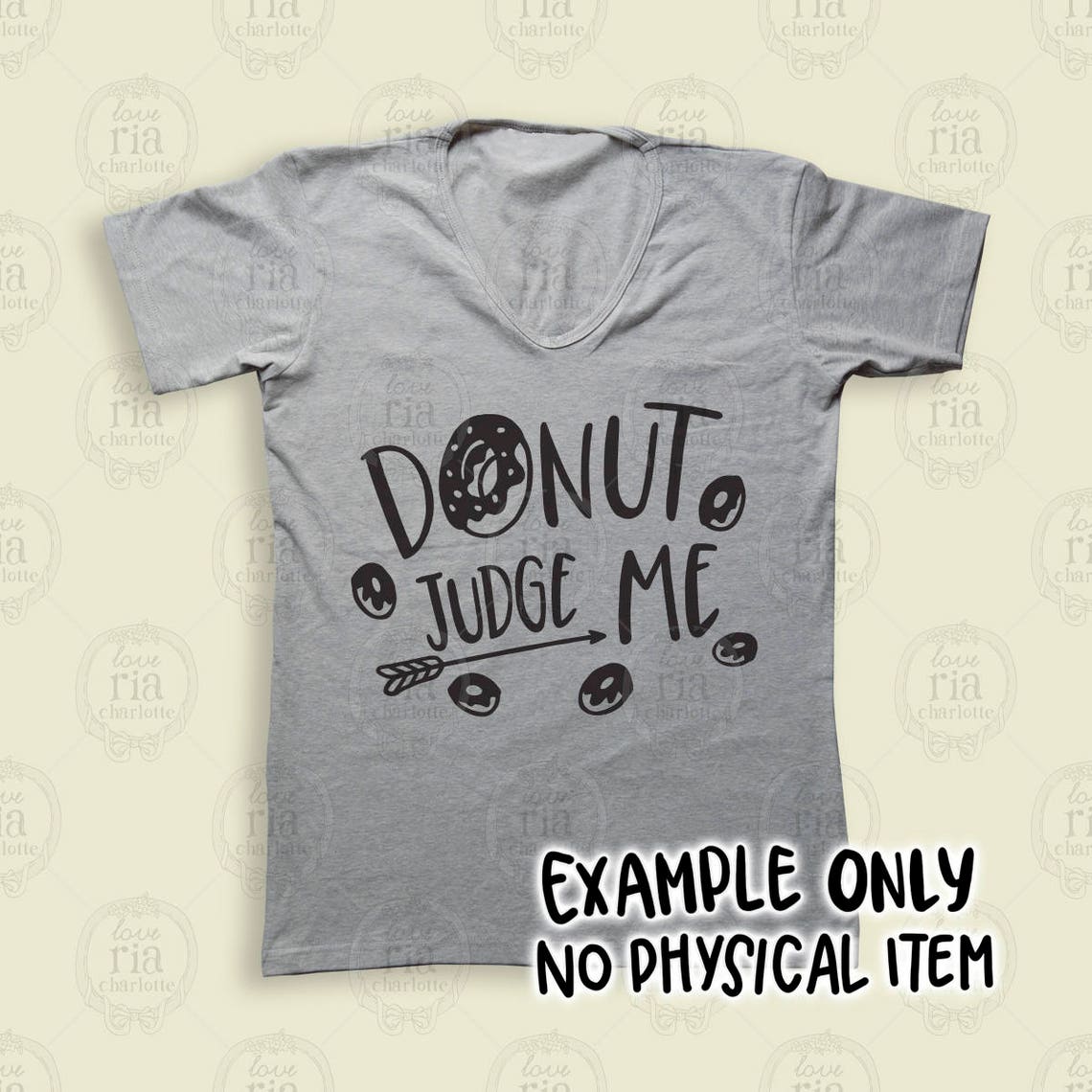 Donut Judge Me, Fun Funny Quirky Doughnut Cute Arrow Digital Cut Files ...