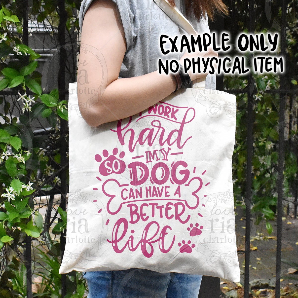 I Work Hard so My Dog Have Better Life Cute Fun Funny Dog Mom - Etsy