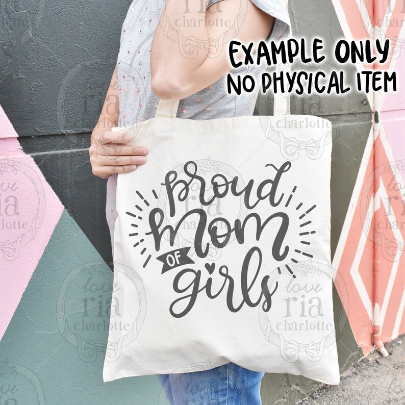 Proud Mom of Girls, Mom Life Motherhood Mother's Day Daughter Gift Idea ...