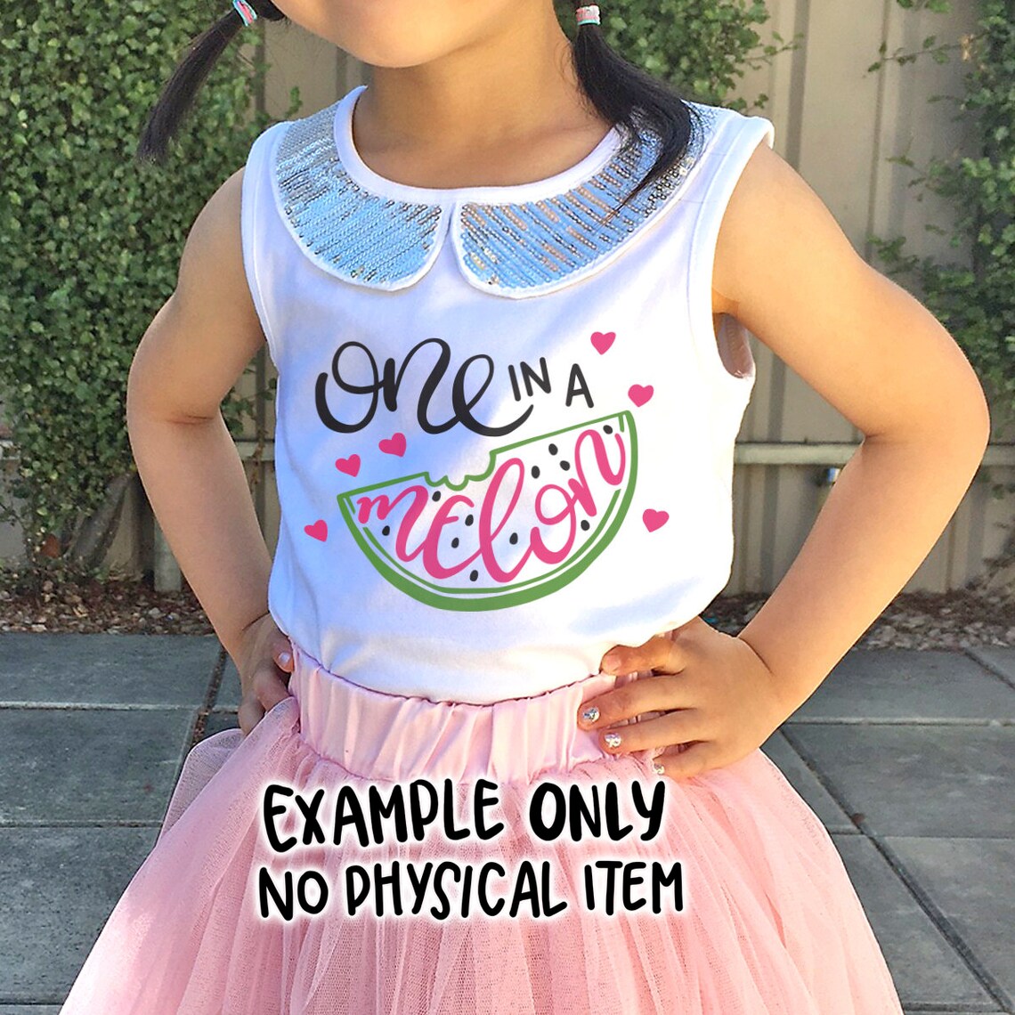 One in a Melon Cute Fun Funny Summer Watermelon Tropical | Etsy