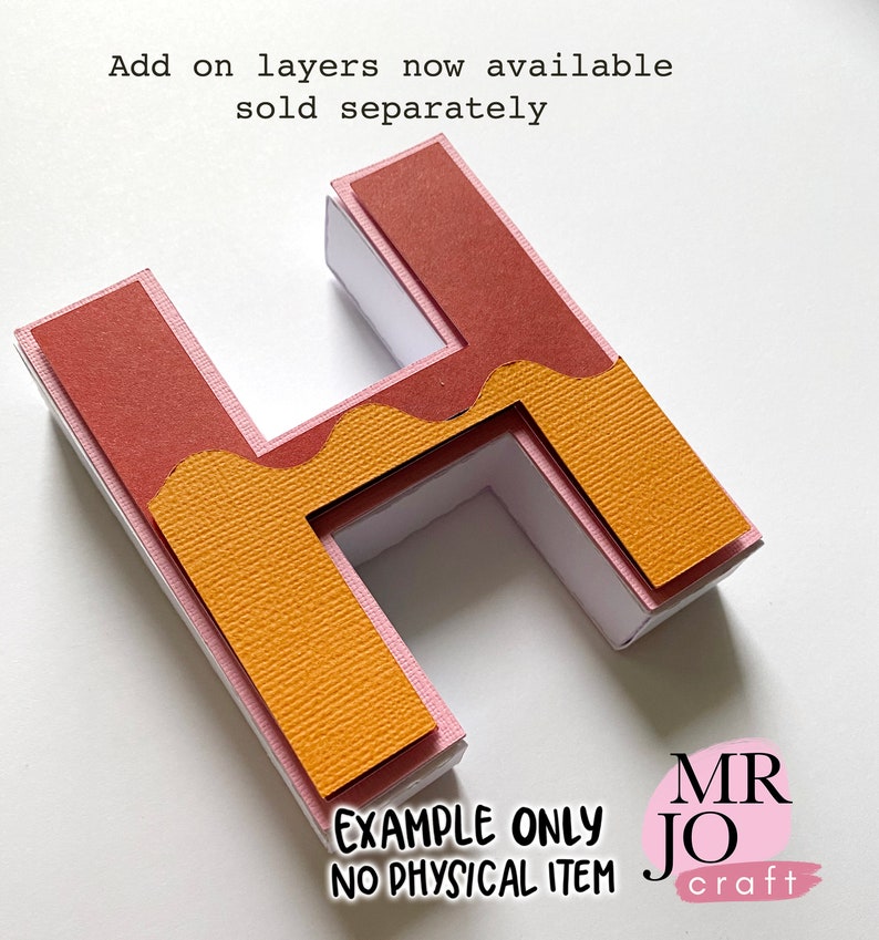 3D Alphabet Letters A-Z Digital Download Cut Files SVG DXF & - Etsy