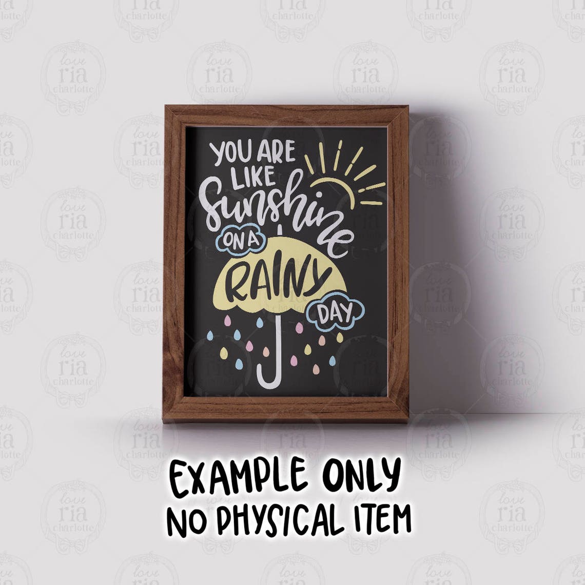 Sunshine on a Rainy Day Cute Positive Vibe Quote Umbrella - Etsy