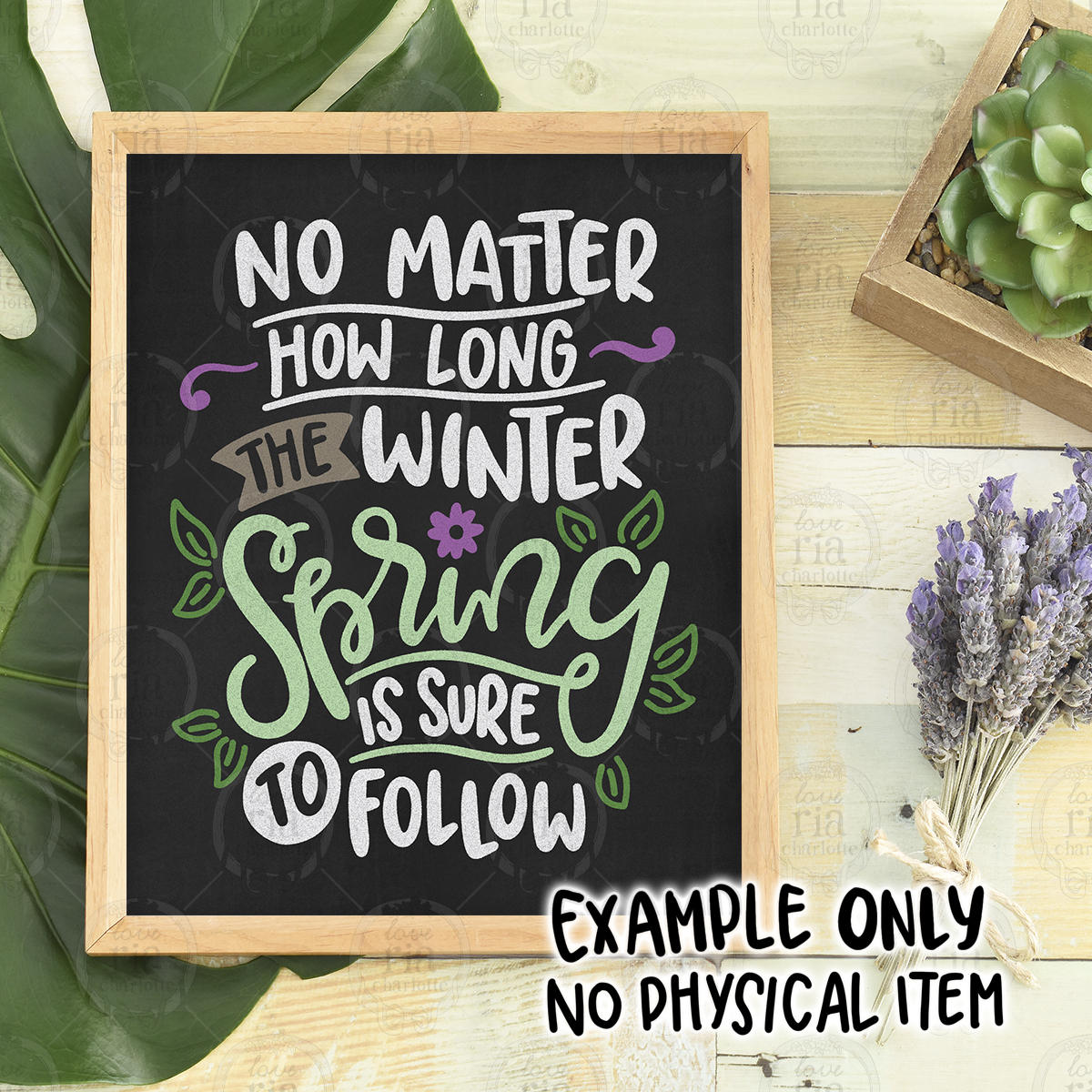 Spring is Sure to Follow Positive Hope Inspiring Quote - Etsy