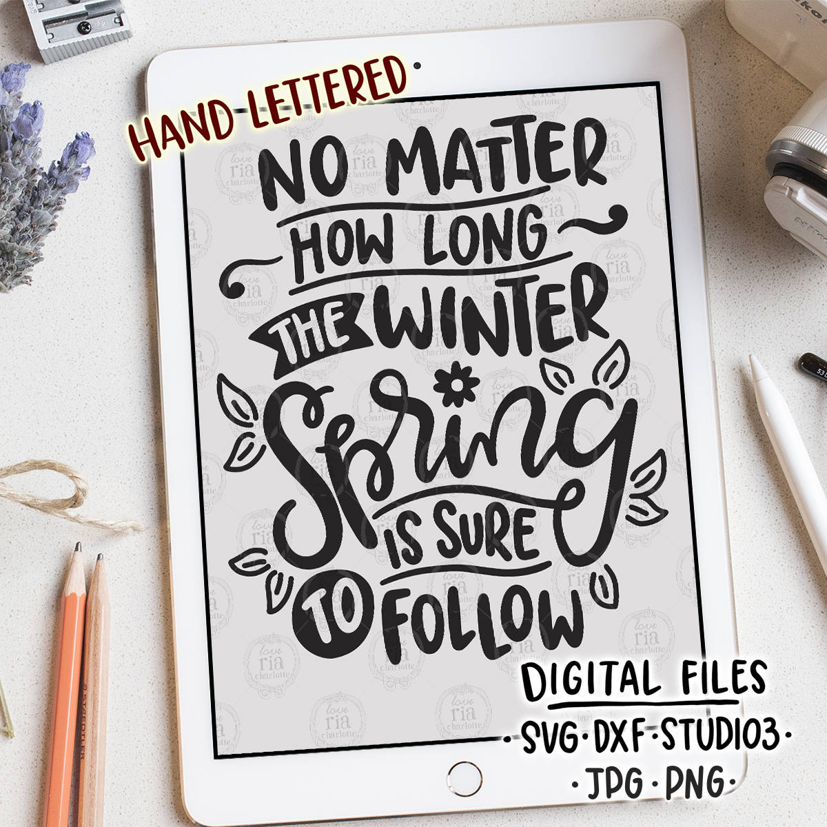 Spring is Sure to Follow Positive Hope Inspiring Quote - Etsy