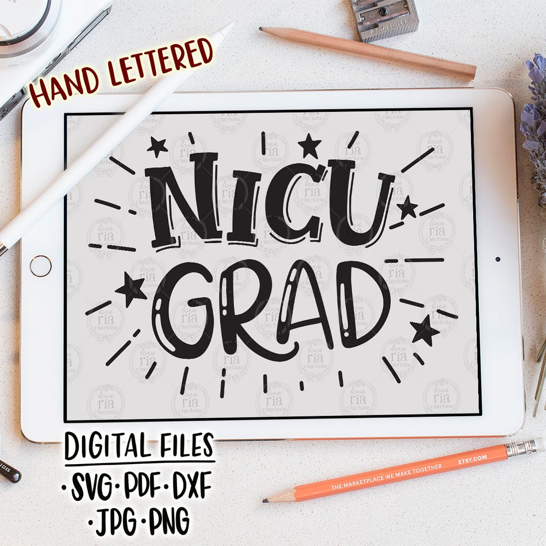 NICU Grad, Cute Newborn Premature New Baby Preemies Going Home Digital ...