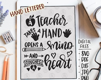 Teacher Takes a Hand | Etsy