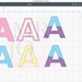 Add on Layers Only for 3D Alphabet A-Z Letters Template Digital ...