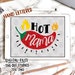 Hot Mama, Cute Fun Humor New Mum Chilli Fire Digital Files, SVG, DXF ...