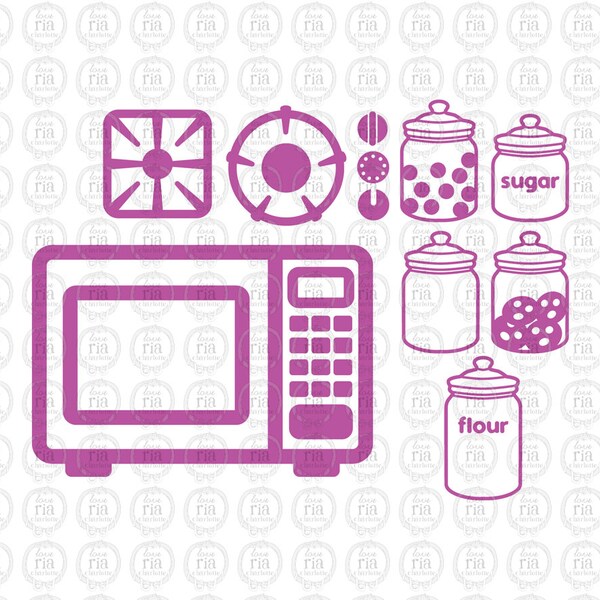 Toy Kitchen Decals - Etsy