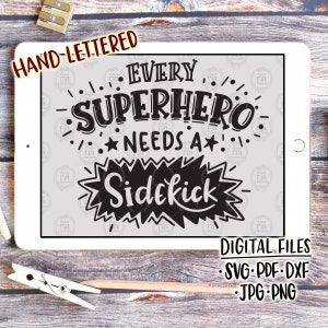 Every Superhero Needs a Sidekick, Big Brother New Baby Boy, Dad and Me ...