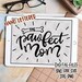 The Pawfect / Perfect Mom, Cute Fun Funny Cheeky Humor Dog Mom Pet ...