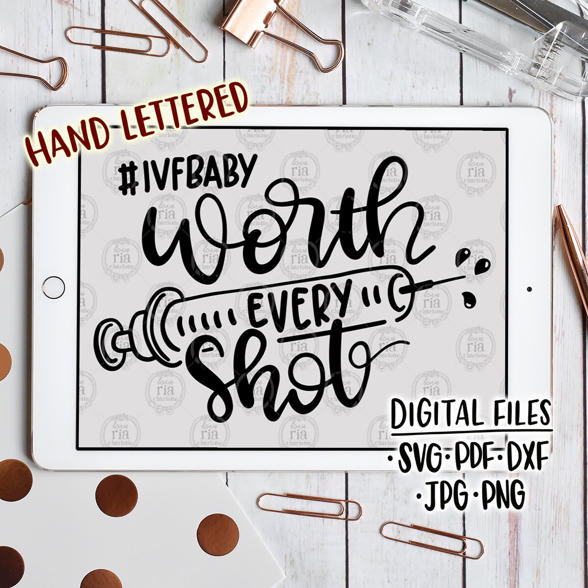 Worth Every Shot, Hashtag IVF Baby Newborn New Baby Shower Gift Idea ...