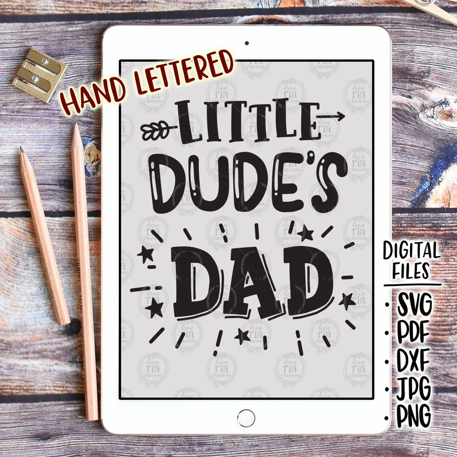 Little Dude's Dad, Cute Fun Quirky Father and Son, Dad & Baby Boy ...