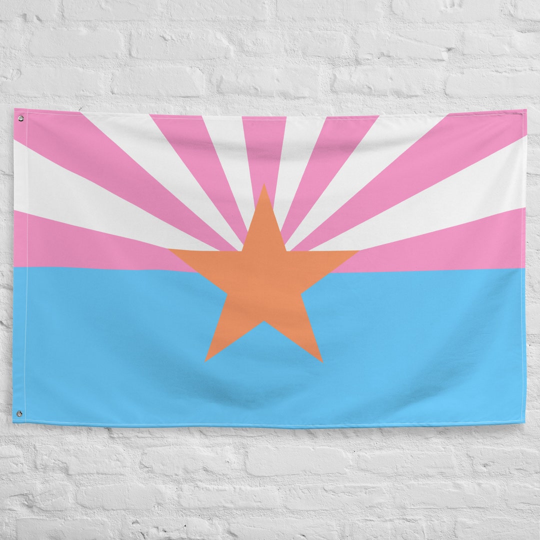 Transgender Arizona State Flag 34in X 56in - Etsy