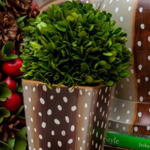 Antelope Cachepot Planter Animal Pattern Planter Chinoiserie Planter ...