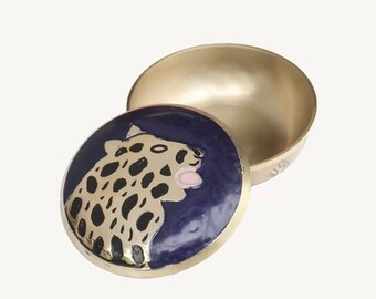 Cheetah Jewelry Box - Etsy