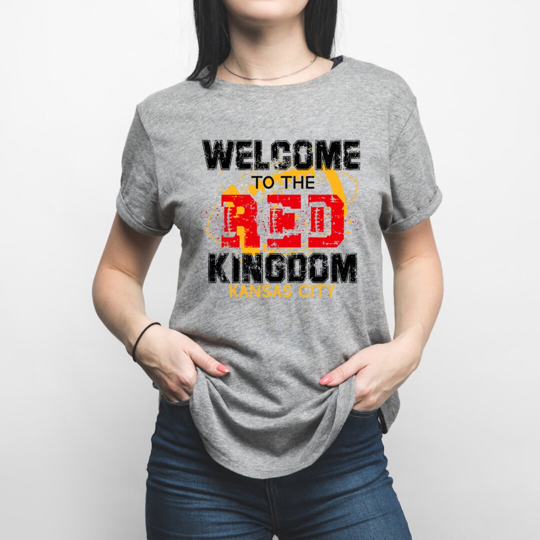 Welcome to the Red Kingdom Top - Kansas City - KCMO - KC Football - Etsy