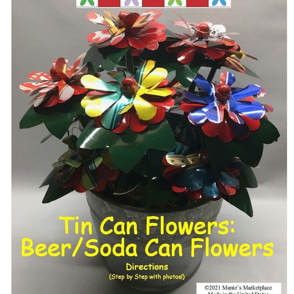 Aluminum Can Flowers - Etsy