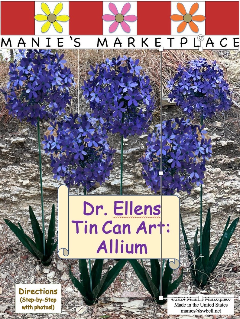 Allium: Dr. Ellen's Tin Can Art - Etsy