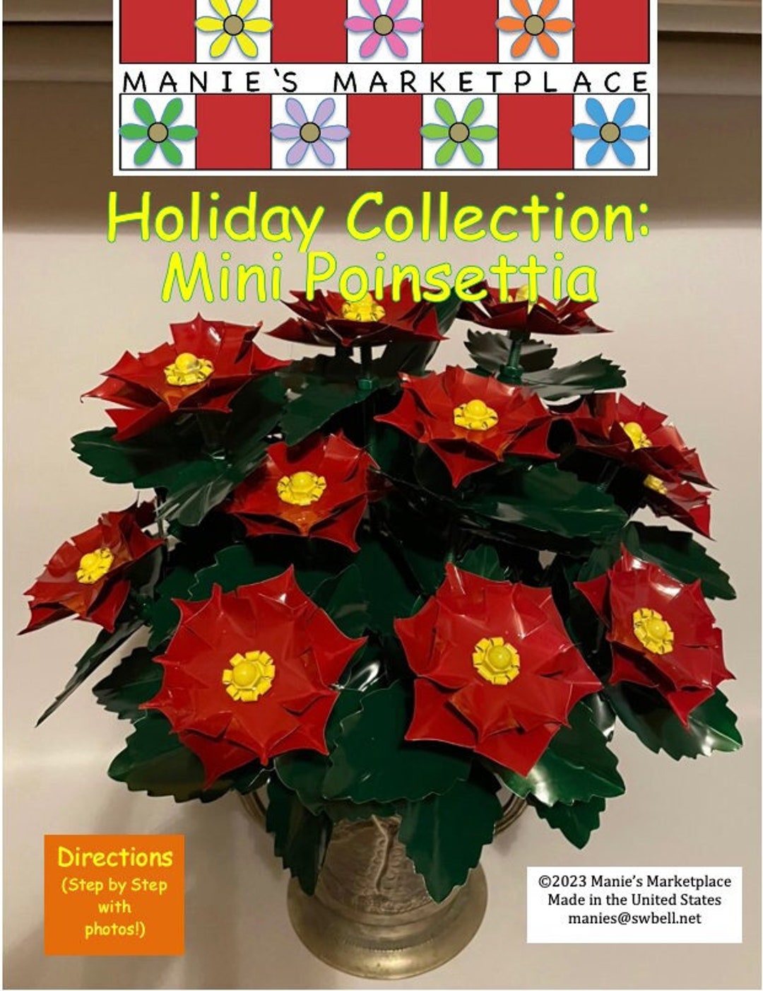 Mini Poinsettia - Etsy