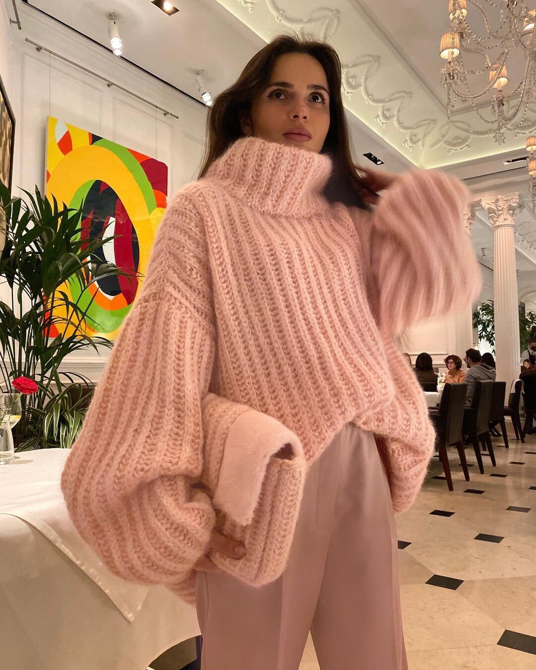 Knitting Pullover for Women's Handmade Itemwinter - Etsy Denmark