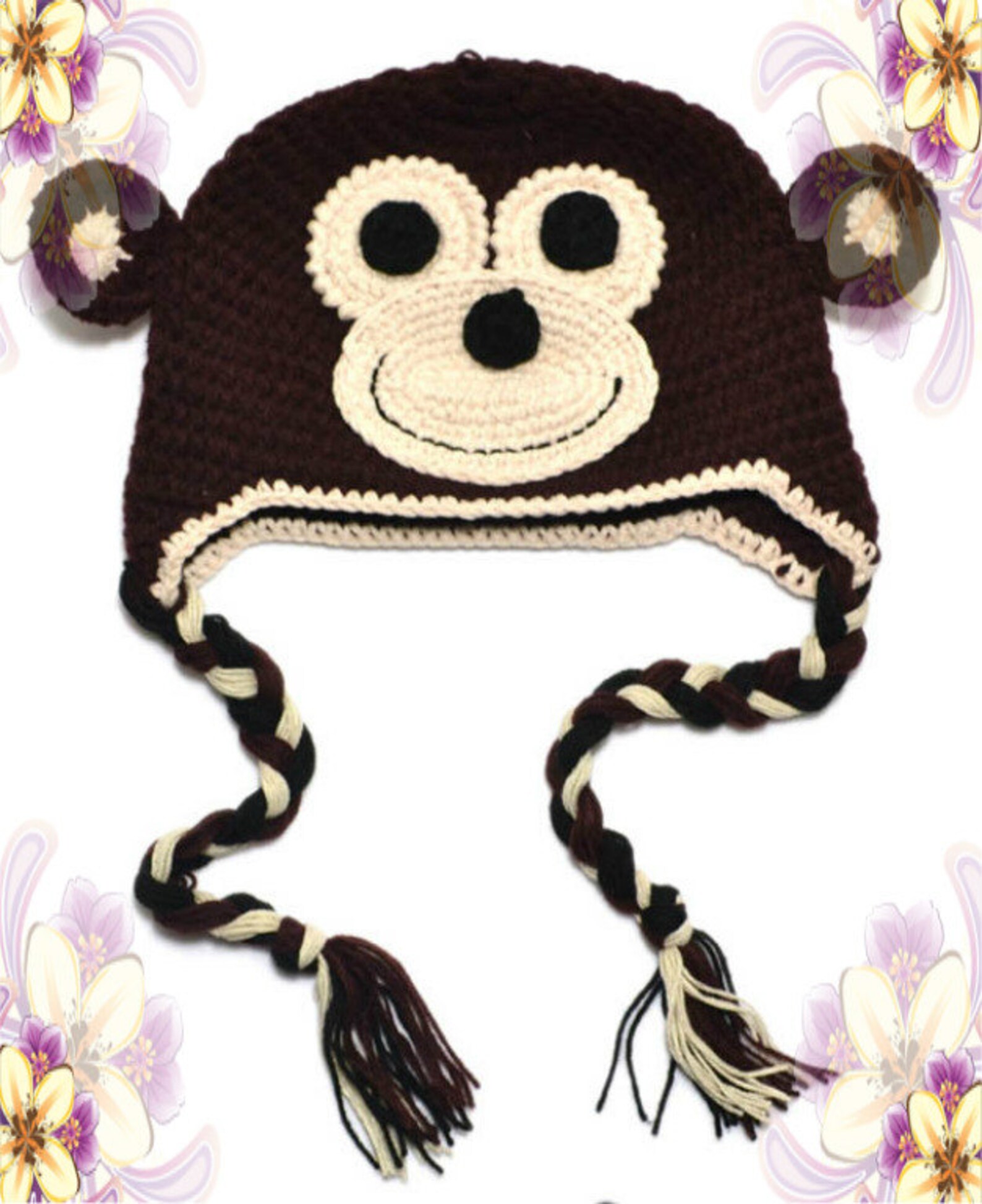 Hat Monkey Shape , Winter Caps, Unisex Accessory , Baby Hats - Etsy