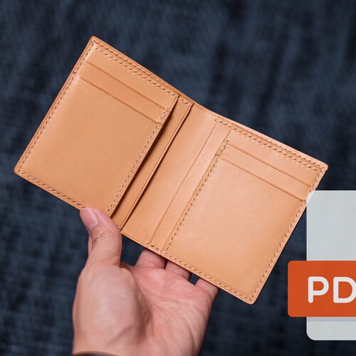Vertical Bifold Wallet PDF Template Set No.17 Digital - Etsy