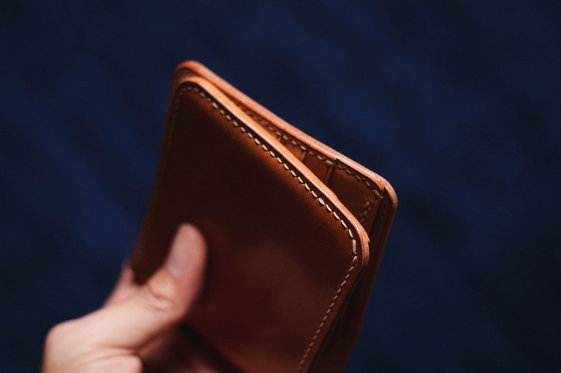 7 COLORS Whiskey Shell Cordovan & Natural Leather 6-slot | Etsy