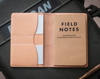 Leather Field Notes Wallet - Etsy