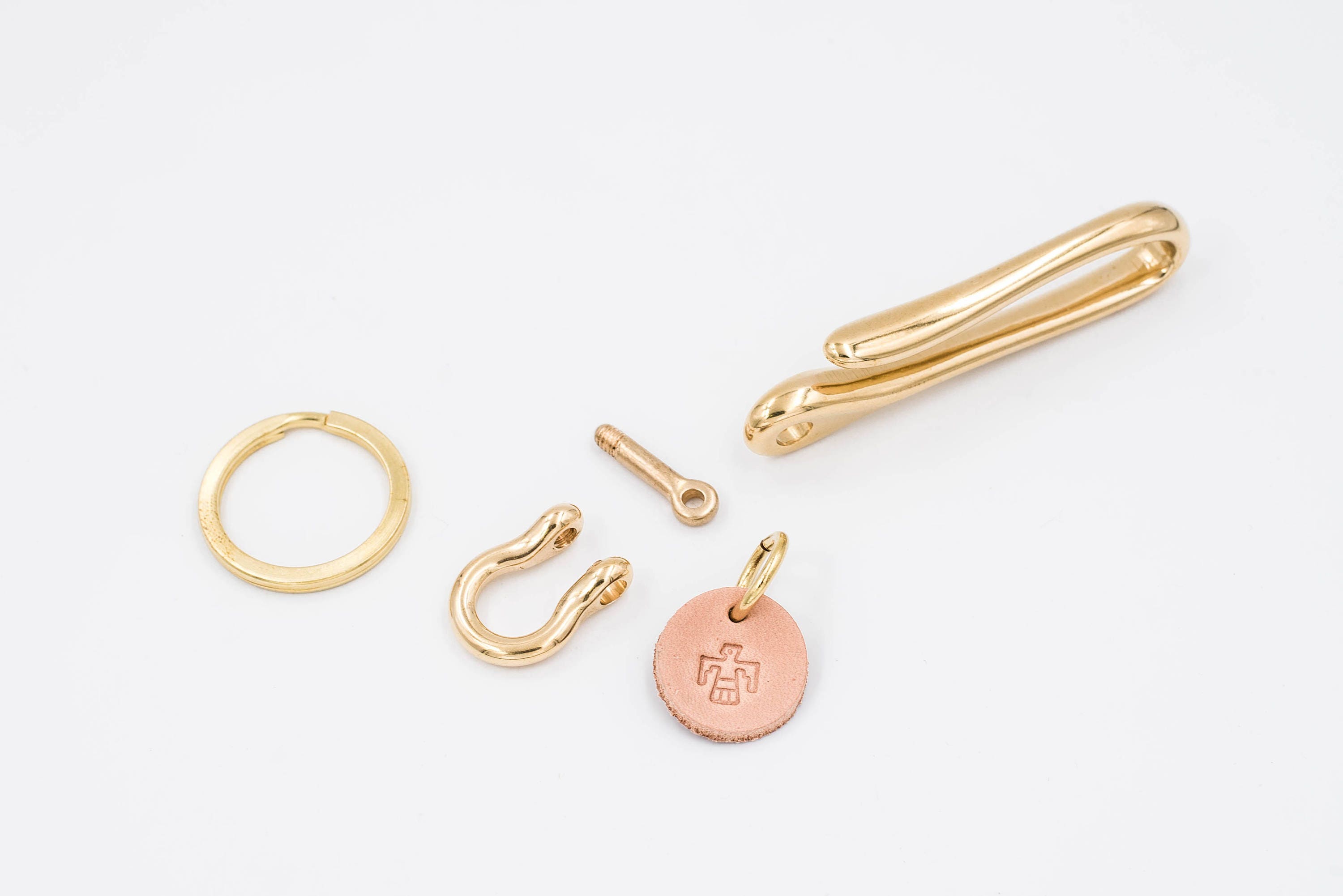 Solid Brass Fish Hook Key Holder | Etsy