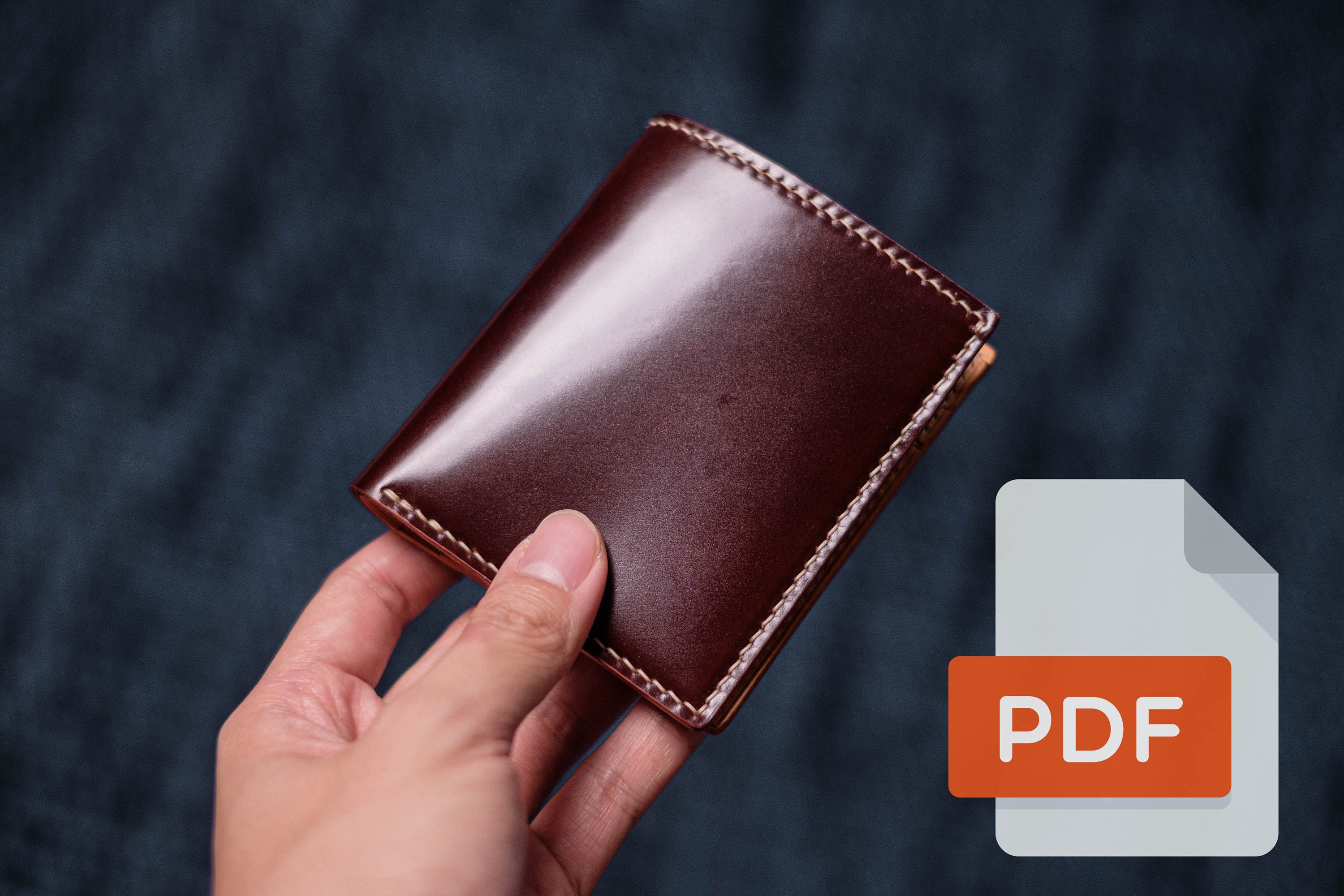 Vertical Bifold Wallet PDF Template Set No.17 Digital - Etsy