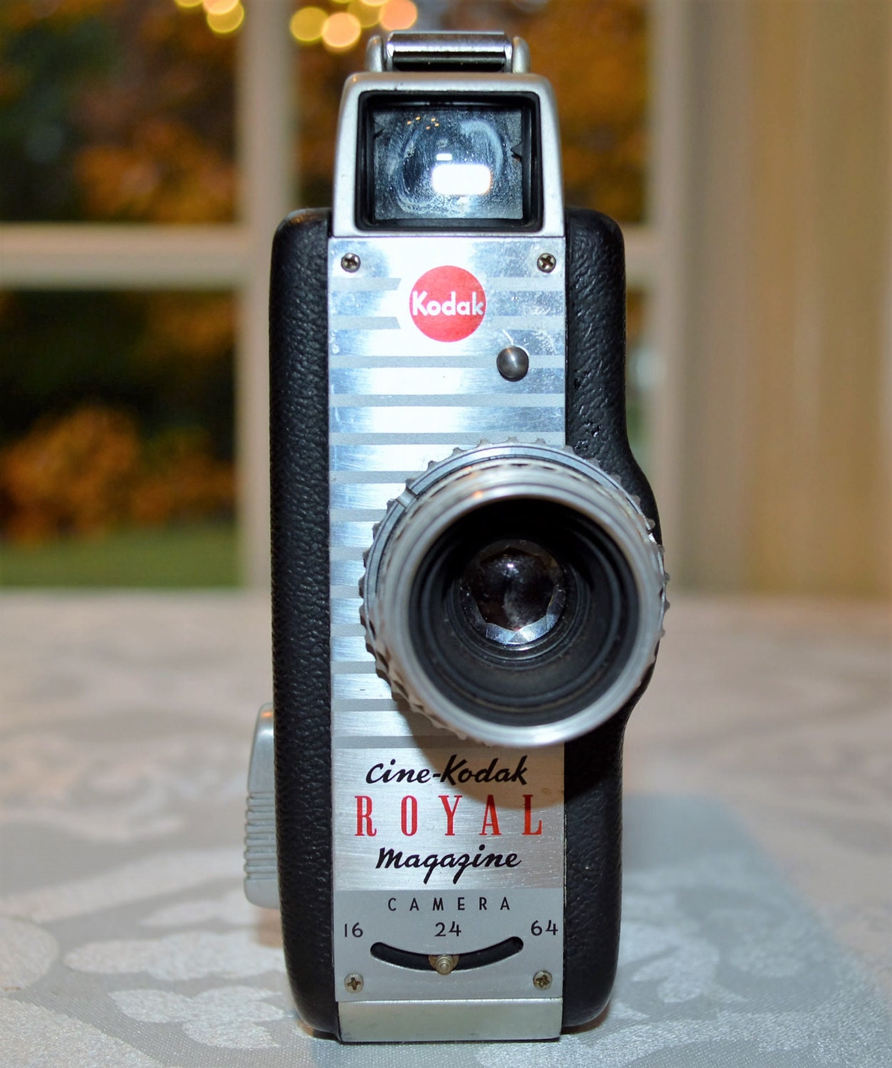 Cine-Kodak Royal Magazine Camera 16 mm with 25 mm Ektar lens