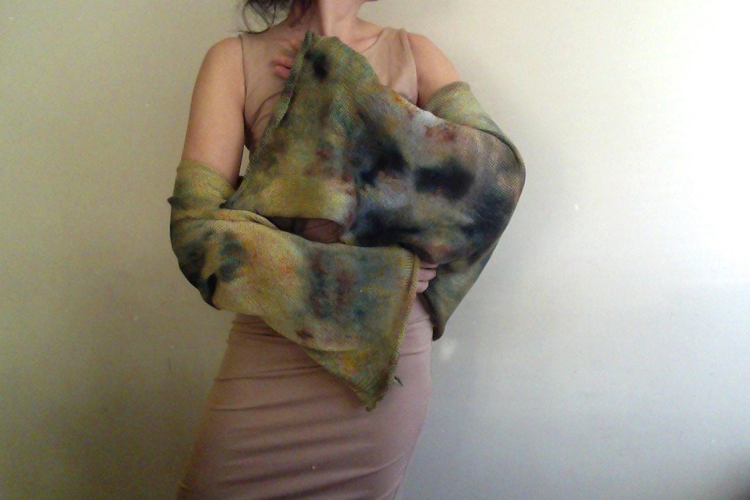 Cotton Bolero Shrug Poncho Black Gold Cape Knitted Cotton - Etsy