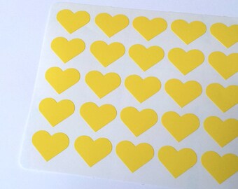 Yellow heart | Etsy