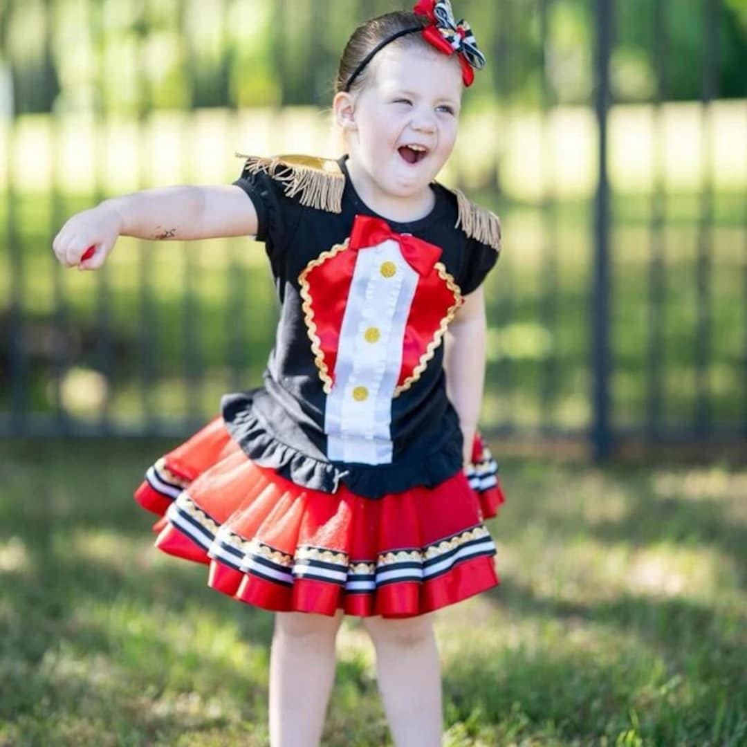 Girls Circus Costume Carnival Outfit Girl Circus Birthday Outfit ...