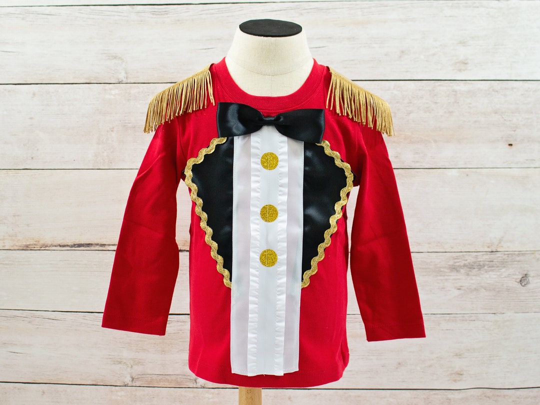 Boys Ringmaster Costume Shirt: Circus Birthday Outfit - Etsy