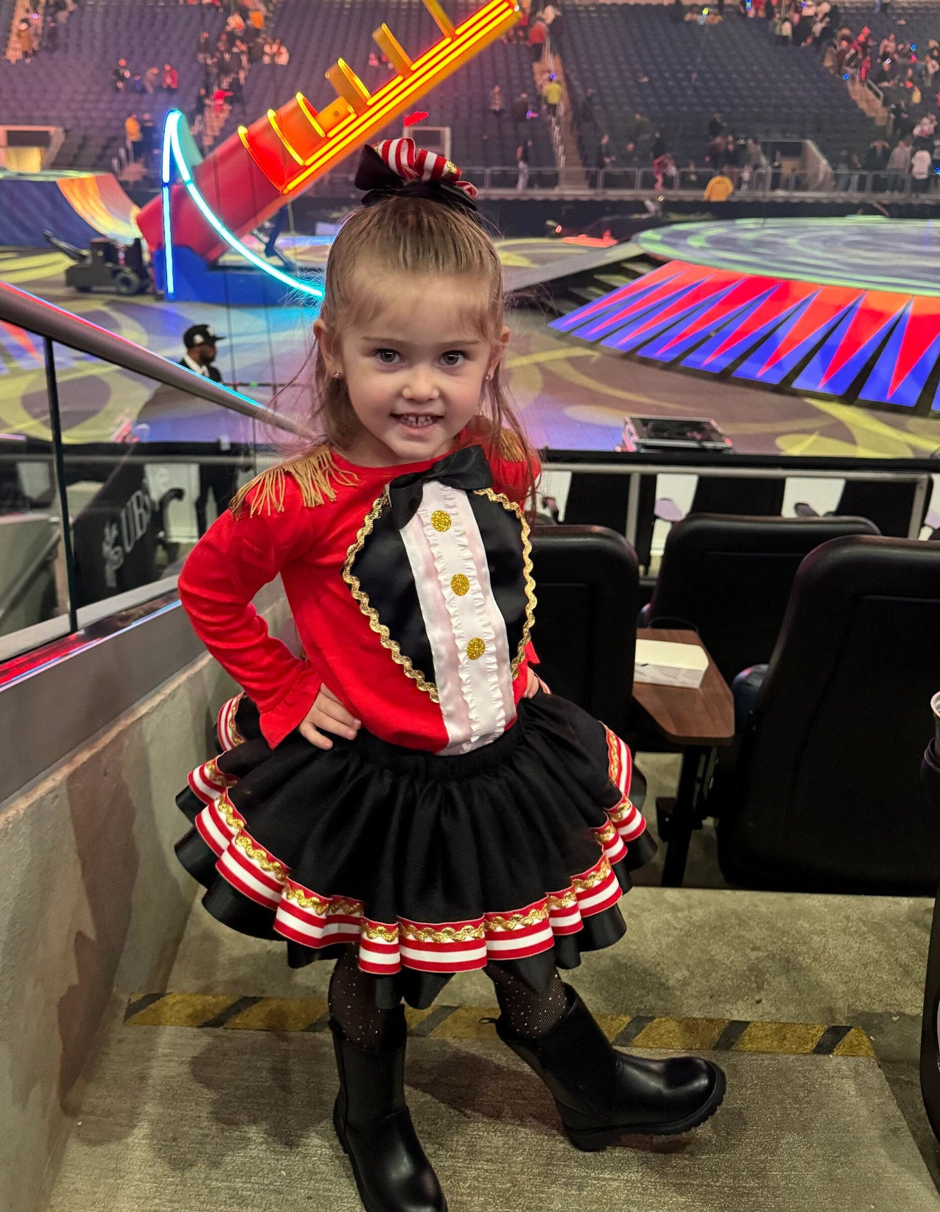 Toddler Circus Costume - Ringmaster Tutu Dress for Carnival Birthdays ...