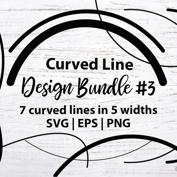 Curve Line Art - Etsy