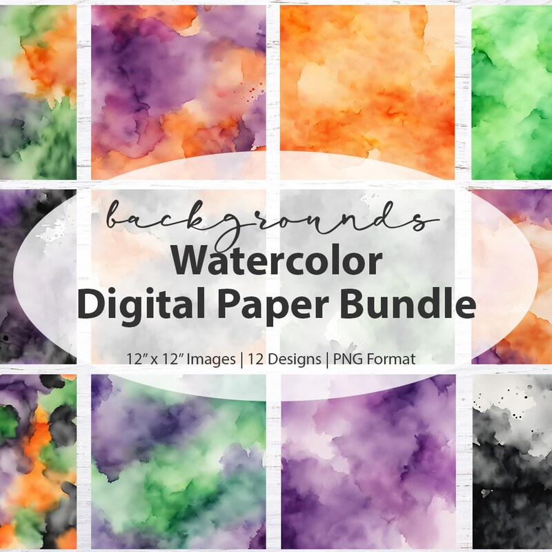Halloween Watercolor - Etsy