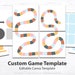 Editable Board Game Template Customizable Game Board Template Canva ...