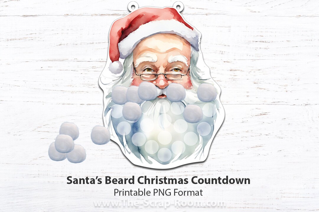 Printable Christmas Countdown - Printable Advent Calendar, Christmas ...