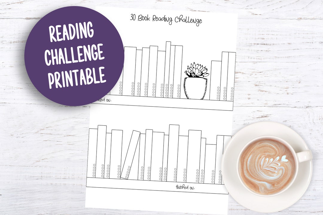 Reading Tracker Printable Book Reading Tracker Planner Printables ...