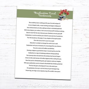 Printable Greeting Card Sentiments Lists Ideas to Write in Your ...