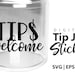 Digital Tip Jar Sticker Tip Jar Design tips Welcome Digital Tip Jar ...