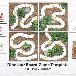 Printable Blank Board Game Templates BUNDLE Kids Game Printable Game ...