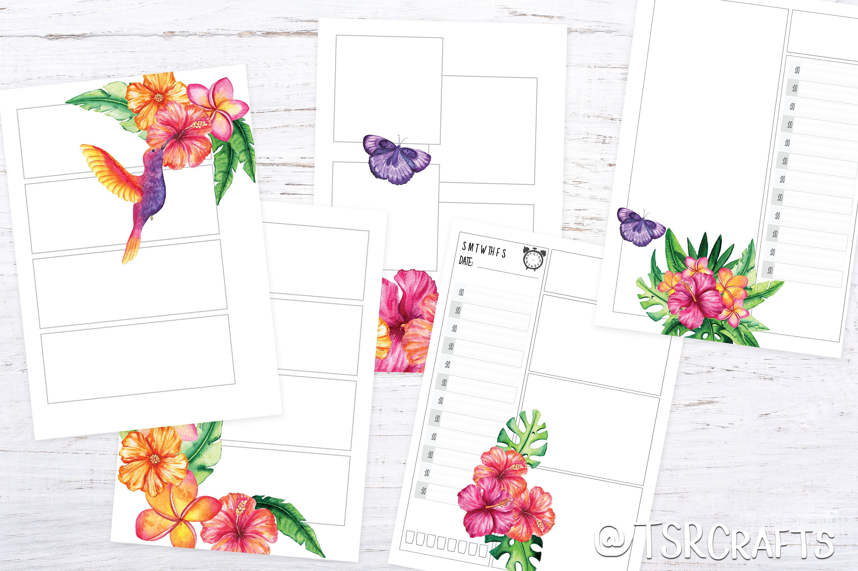 Paper Calendars & Planners Printable Planner Inserts & Digital Planner ...