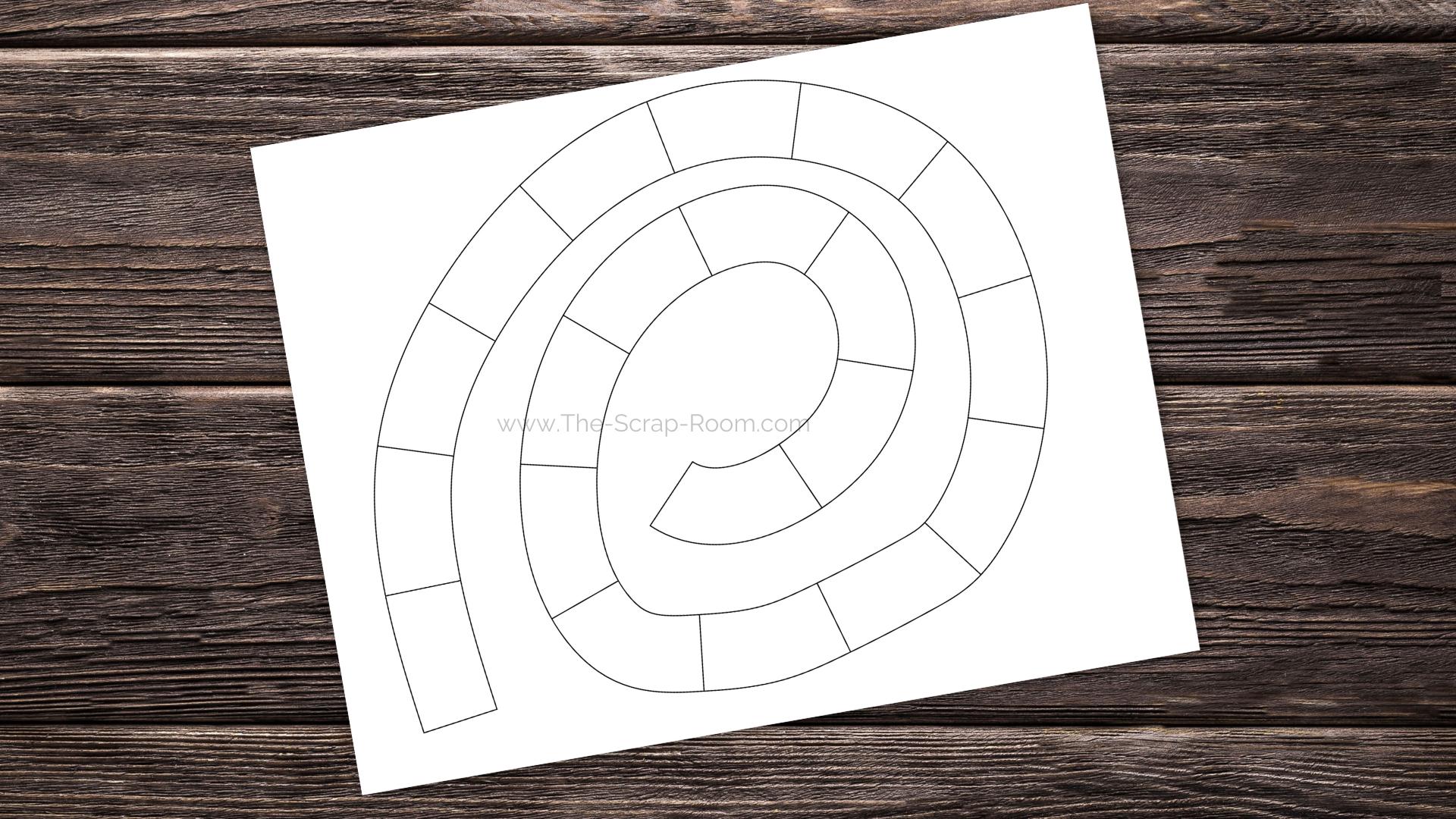 Printable Blank Board Game Templates Printable Game Diy Game Game Kit ...