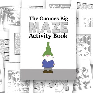 Educational Printables: Printable Maze Activity Book - the Gnomes Big ...