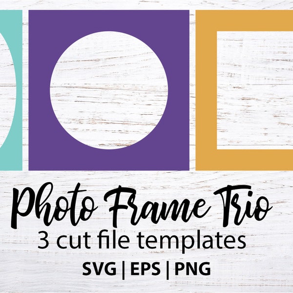 Photo Frames Svg - Etsy